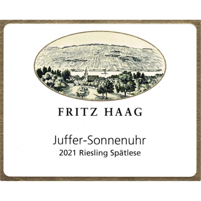 JUFFER SONNENUHR Riesling Spätlese GL 2021 0,75L